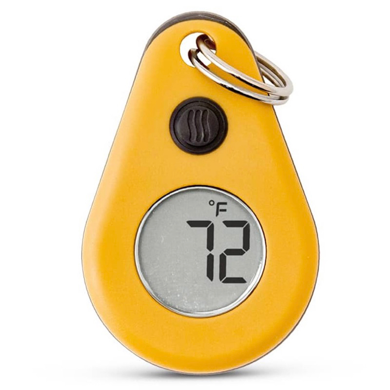 （山小孩）現貨，ThermoDrop Zipper-Pull Thermometer 輕量溫度計 | 蝦皮購物