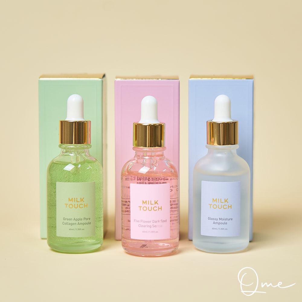 現貨｜milk touch｜五花淡斑精華液 青蘋果毛孔精華 水光肌保濕精華 韓國 正品｜Qme代購 | 蝦皮購物