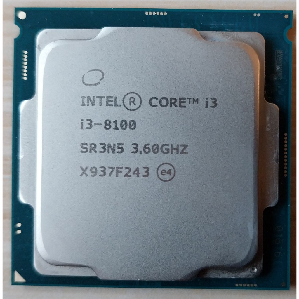 Intel八代 i3-8100 內顯規格同i5 8400/i5 8500 可順暢播放YouTube 4K60p影片 | 蝦皮購物