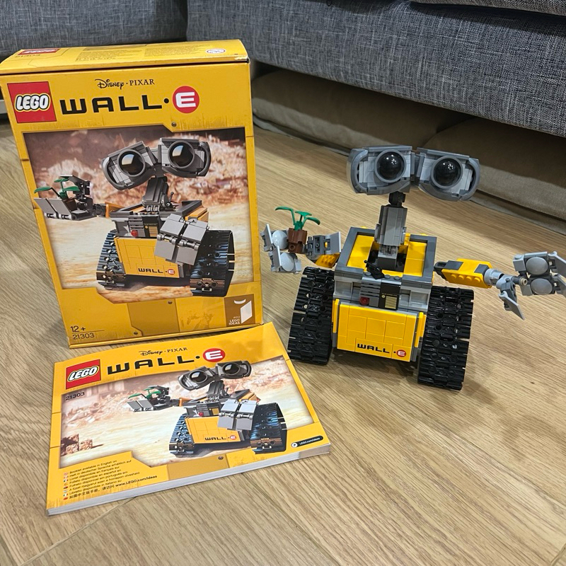 限大安區面交 限面交 二手 有書有盒 正版 絕版 LEGO 21303 瓦力 目測有缺1個磚 | 蝦皮購物