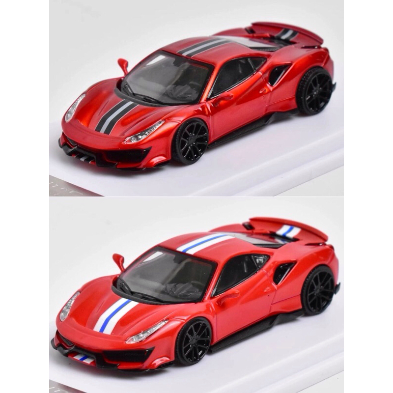 【現貨】DCM 1/64 法拉利 Novitec 488 跑車 超跑 模型車 | 蝦皮購物