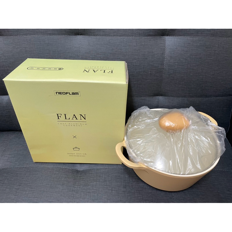 NEOFLAM Flan香草雪酪系列 22cm雙耳湯鍋 | 蝦皮購物