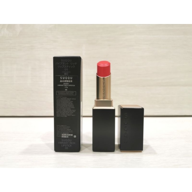 SUQQU 晶采柔艷唇膏3.7g (色號 05晴紅) | 蝦皮購物