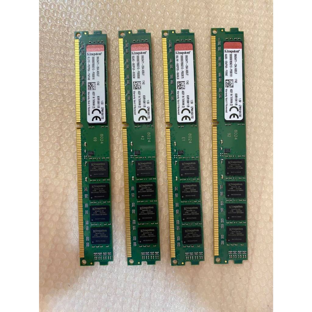 Kingston 8GB DDR3 1600 桌上型記憶體(KVR16N11/8) 二手出清 | 蝦皮購物