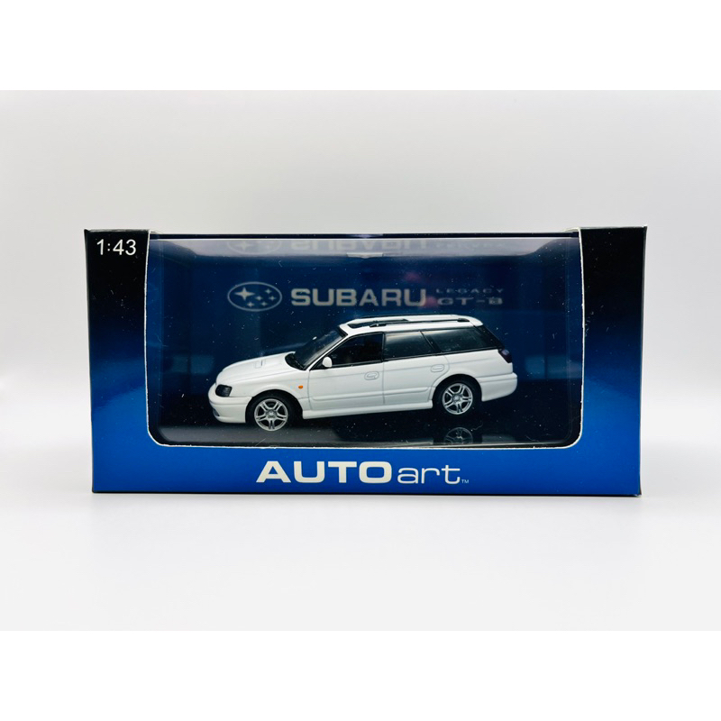 AUTOart 1/43 Subaru Legacy GTB 1999 白色 模型車 58622 | 蝦皮購物