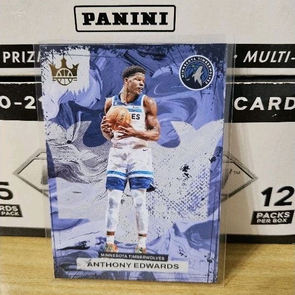 Panini Court Kings Anthony Edwards AE1# nba 球員卡 | 蝦皮購物
