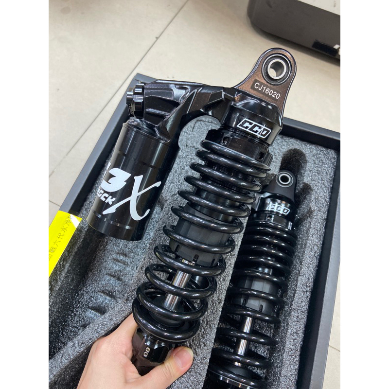 蘆洲茂盛 CCD C03X 掛瓶 阻尼彈簧可調 後避震器 310mm 避震器 六代戰 水冷BW | 蝦皮購物