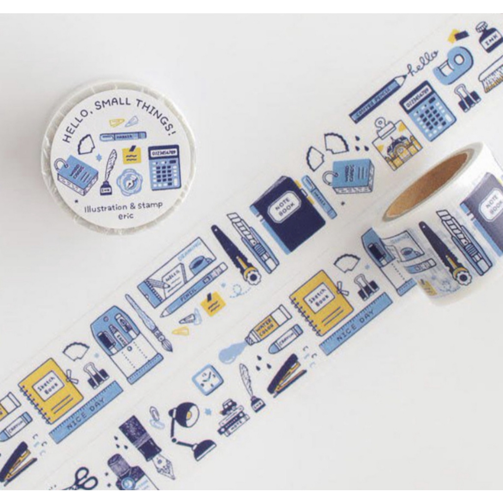 【午後文房具】手紙舍 x Eric 日本全新可撕式膠帶 なんでもテープ HELLO, SMALL THINGS! | 蝦皮購物