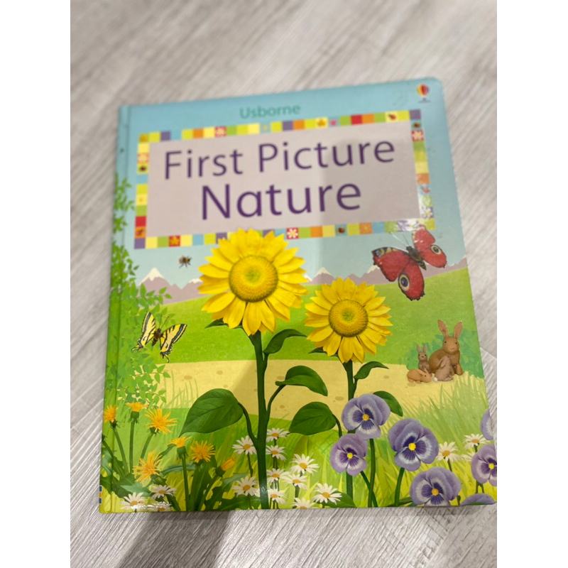 Usborne First Picture Nature 二手書 硬頁書 | 蝦皮購物