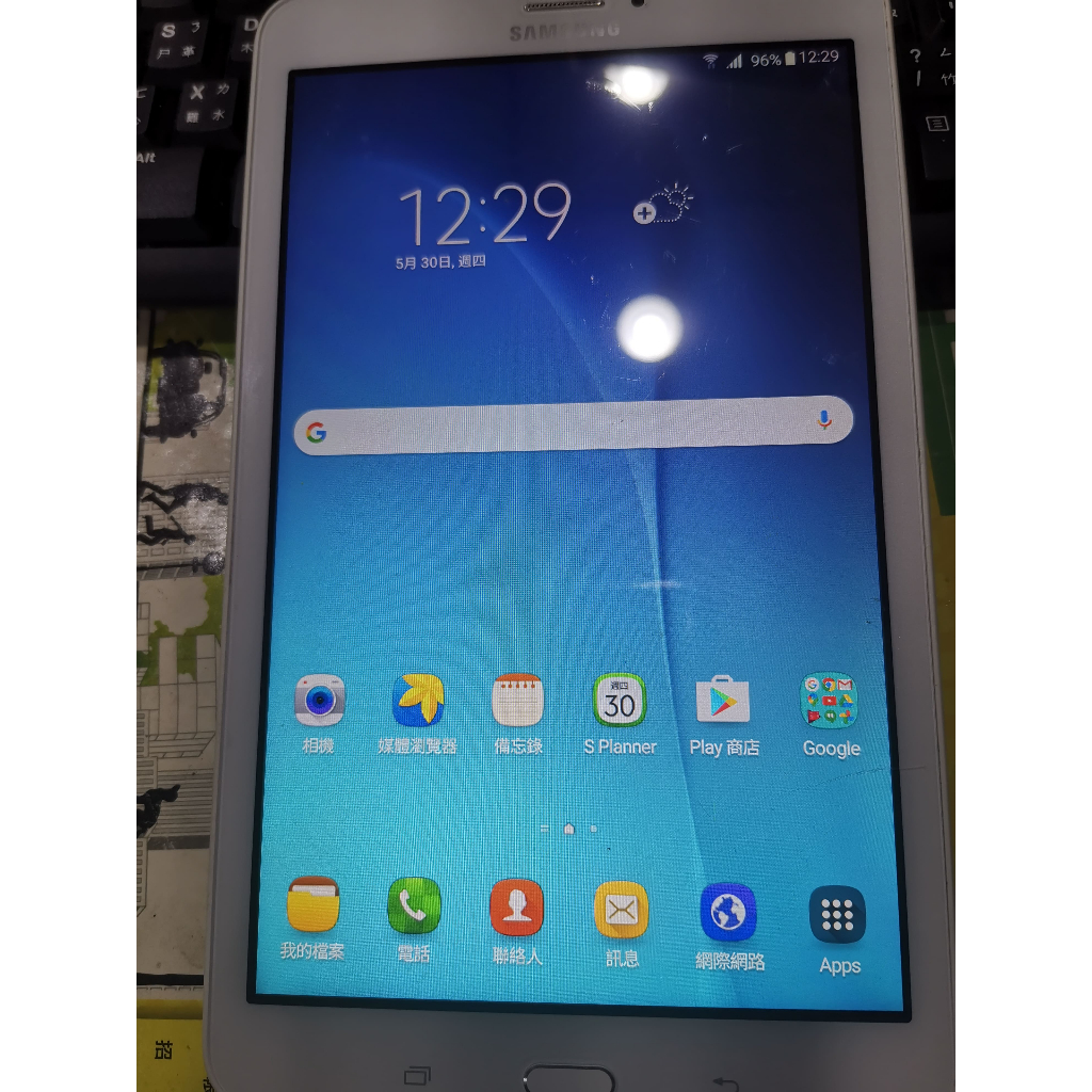 Samsung Galaxy Tab E 8吋 T3777 LTE 四核心平板電腦9.5新前後兩面都有貼保護貼 | 蝦皮購物
