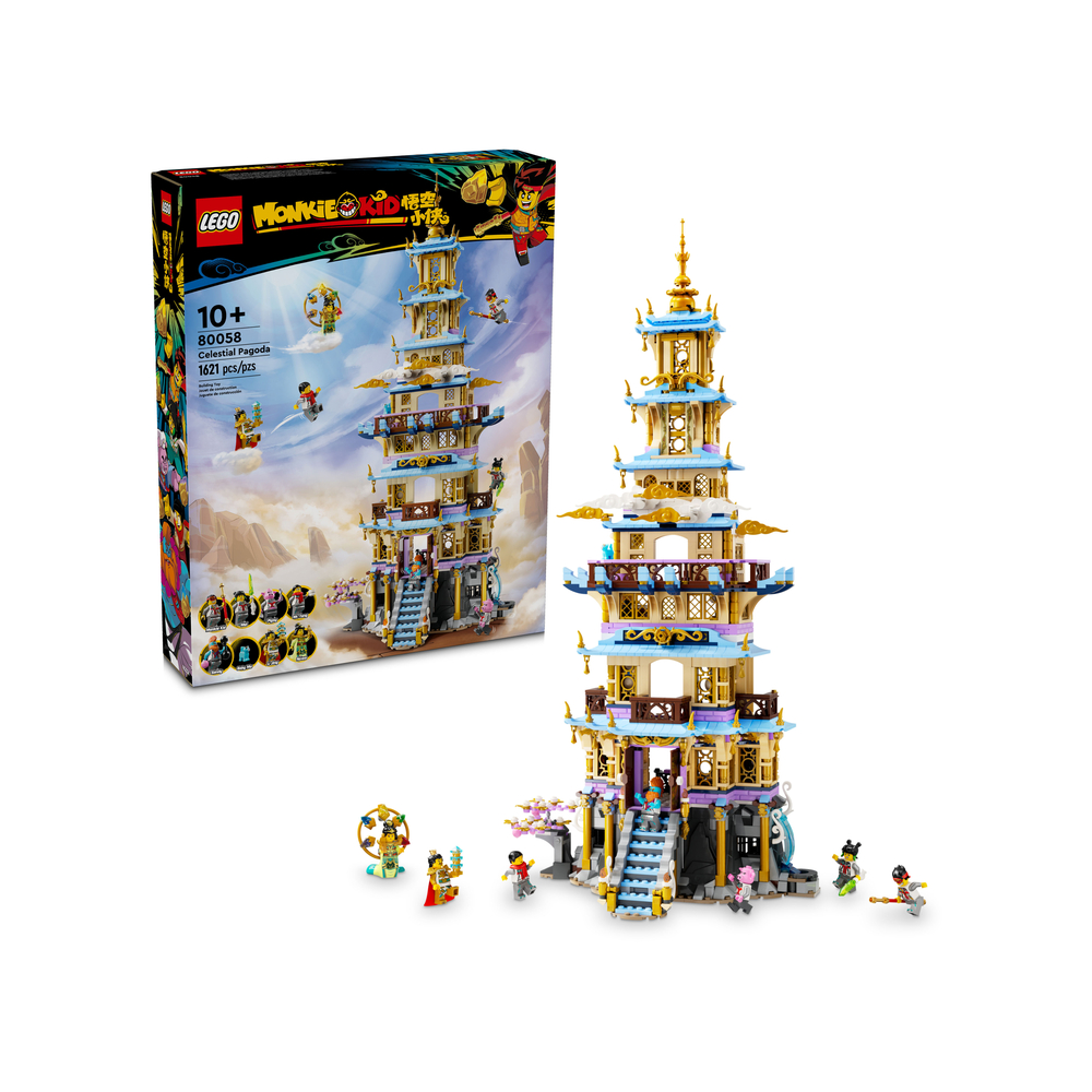 現貨 LEGO 樂高 Monkie Kid 悟空小俠 系列 80058 凌霄寶塔 全新未拆 公司貨 | 蝦皮購物