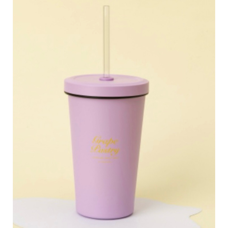 全新 oolab冰淇淋 二代陶瓷易潔層吸管杯550ml - 葡萄派司 冰霸杯 隨身杯 咖啡杯 環保杯 | 蝦皮購物