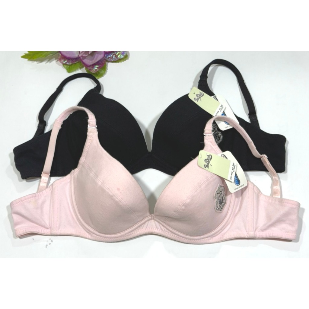 【黛安芬~ BeeDees】吸汗棉質內衣【S27-906】75B,75C,75D,80B,80C,80D~粉紅,黑 | 蝦皮購物