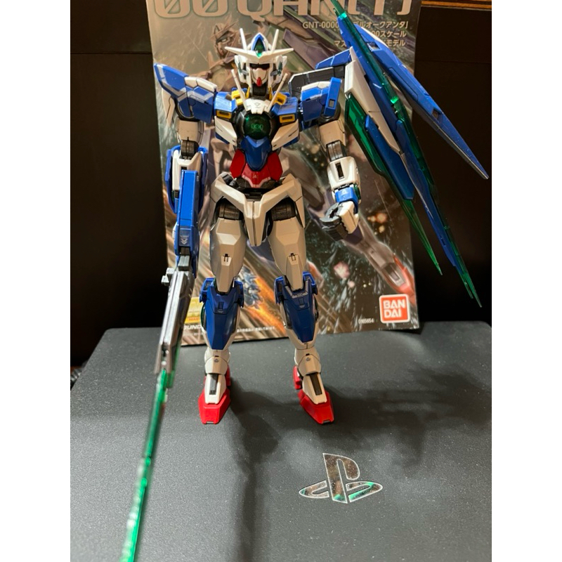 鋼彈00 MG 00q 已組裝 量子 | 蝦皮購物
