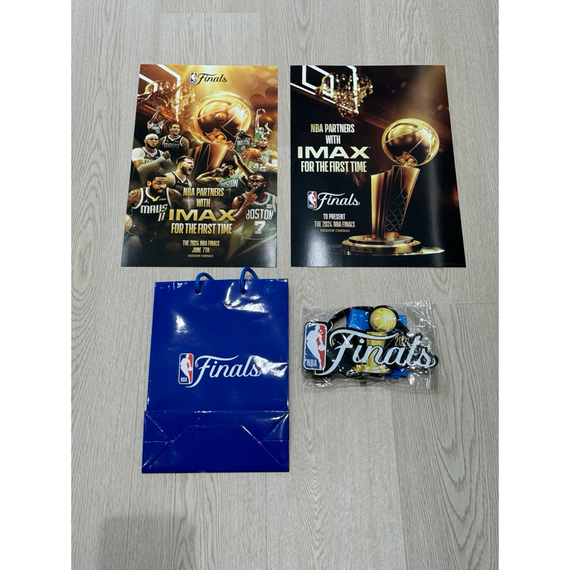 【限新店面交】威秀 2024 NBA Finals IMAX 鐵粉應援禮包 | 海報 | 頭戴 | 蝦皮購物