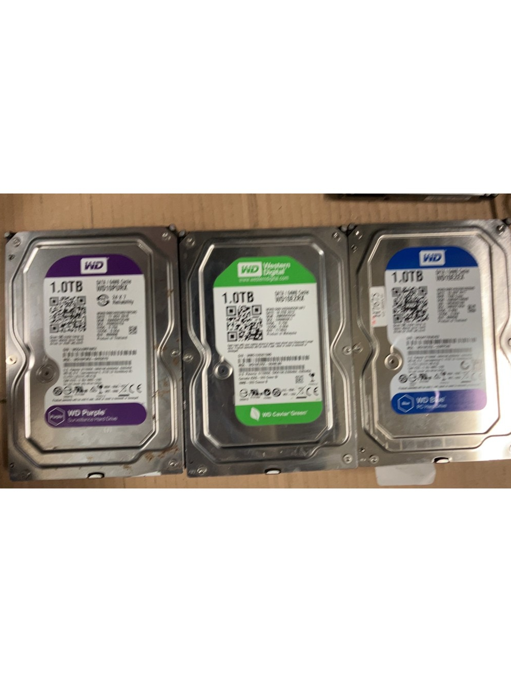 sata 1T 2T 3.5吋二手硬碟 WD TOSHIBA 希捷 HITACHI (無警告無不良)隨機出貨 | 蝦皮購物