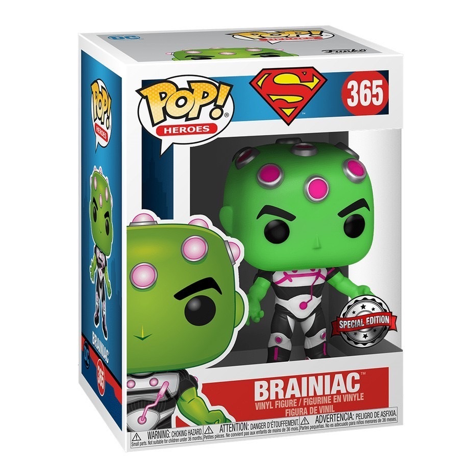 FUNKO POP 365 DC 漫威 魔神腦 超人 BRAINIAC 公仔 收藏 | 蝦皮購物