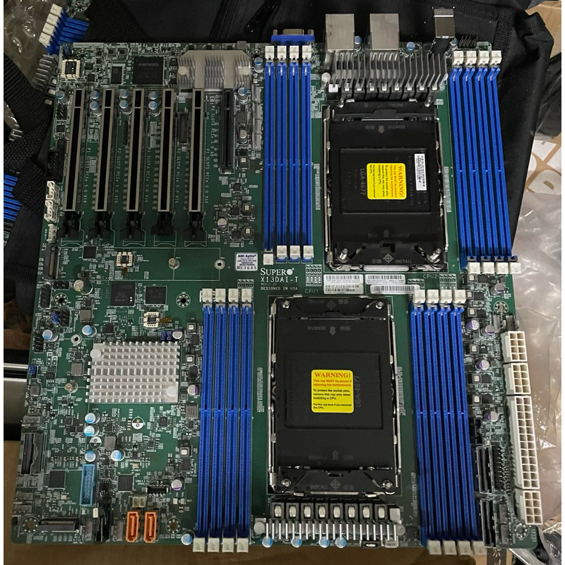 美超微 SuperMicro X13DAI-T 雙路 4677 伺服器主機板 | 蝦皮購物
