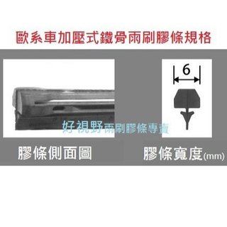BENZ W461 W462 W463 G320 G400 G500 G55 G63 原廠雨刷專用膠條 雨刷條 雨刷膠條 | 蝦皮購物