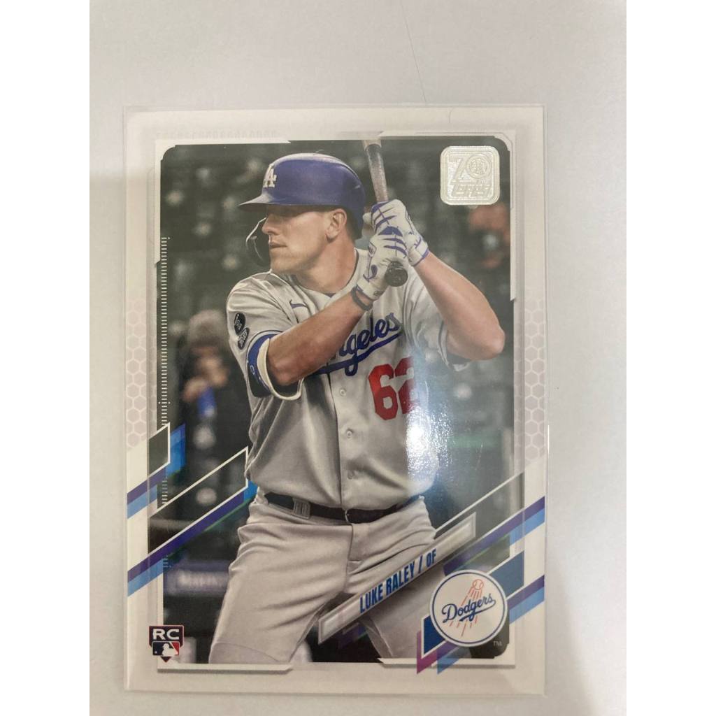 2021 Topps Update Series Luke Raley 前洛杉磯道奇 RC 球員卡 | 蝦皮購物