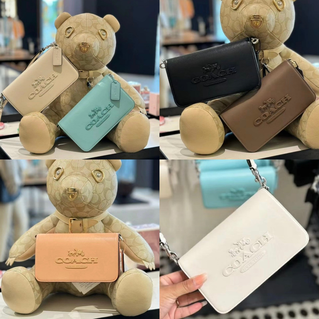 [DOUBLE A美國代購] Coach 6月 浮雕 logo woc 側背包 小包包 Toni | 蝦皮購物