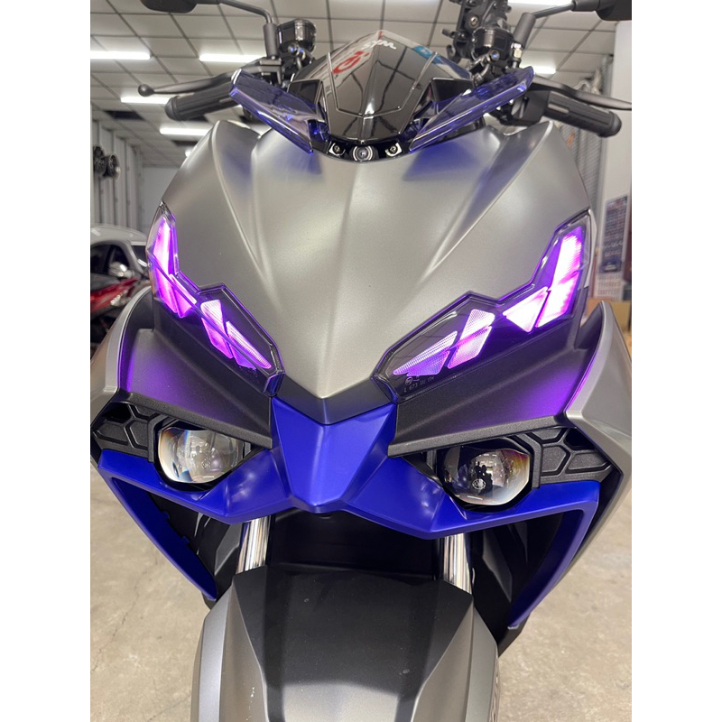 台中 億鋒 DRG 2代 龍2 整合式日行燈 幻彩功能 含驗車模組 手機APP變色 遙控器換色 方向燈 | 蝦皮購物