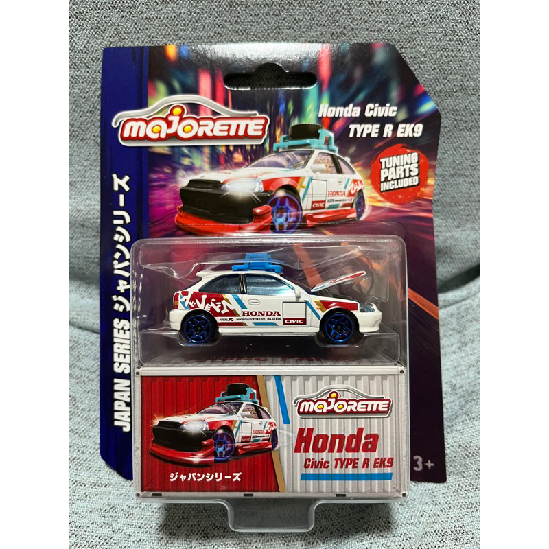 Majorette 美捷輪 日本車款 豪華車系列HONDA Civic TYPE R EK9 | 蝦皮購物