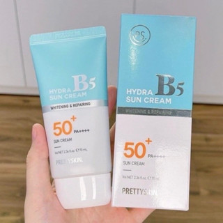 韓國PRETTYSKIN B5修護防曬霜 70ml SPF50+ / PA++++ | 蝦皮購物