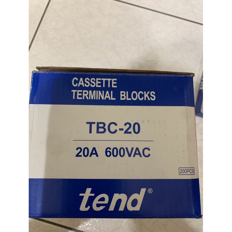 tend 天得 端子台 TBC-20 20A 600VAC | 蝦皮購物