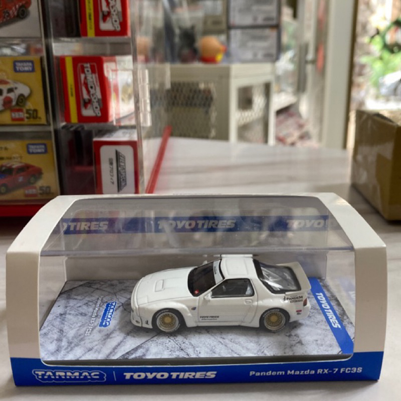 Tarmac Works 火箭兔 PANDEM and 1:64 馬自達 RX-7 FC3S(二手、盒車如圖） | 蝦皮購物
