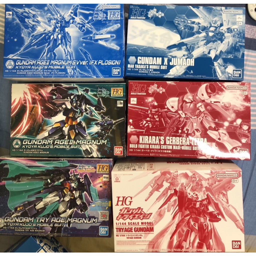 HGBF HGBD 鋼彈創鬥者 重火力型 AGE-2 II SV 爆發 try age 十魔王 X鋼彈 卡貝拉 琪拉拉 | 蝦皮購物