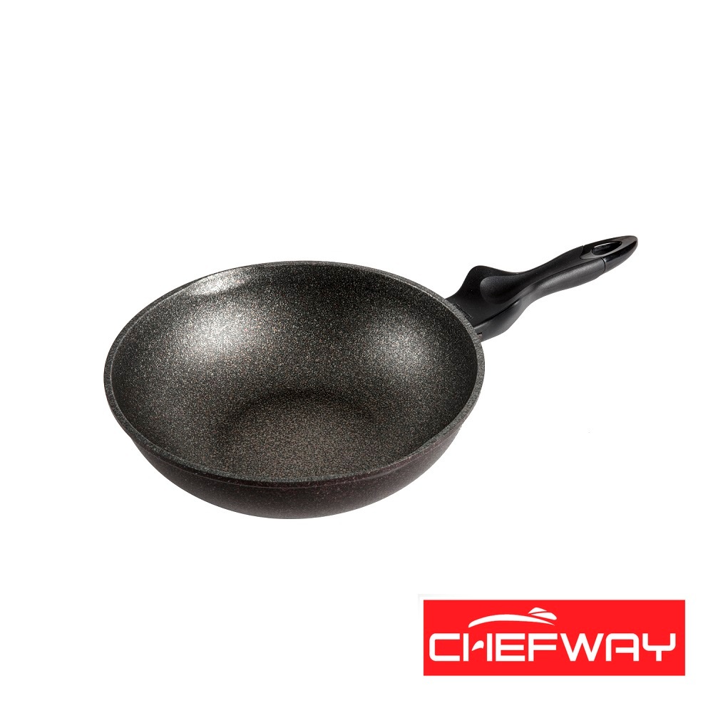 [現貨出清]【韓國Chefway】銀河IH磨石不沾炒鍋(30cm/32cm)-不含蓋子 露營 野炊 現貨《屋外生活》 | 蝦皮購物