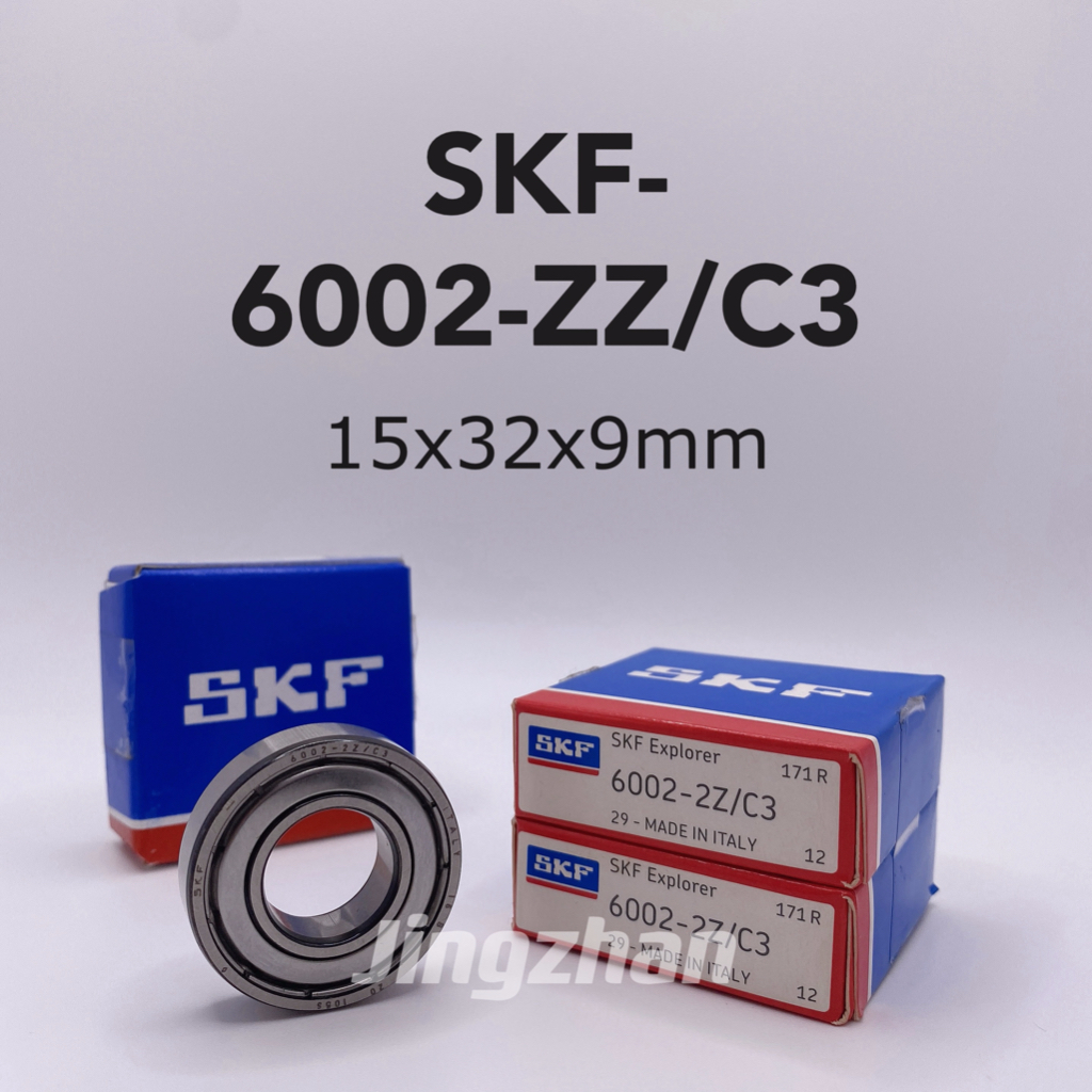 新賣場 SKF-6002-2Z/C3 滾珠軸承 培林 高轉速 原廠正品 15*32*9 15x32x9 | 蝦皮購物