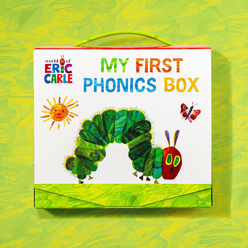 WORLD OF ERIC CARLE:MY FIRST PHONICS BOX/內含12本小書 | 蝦皮購物