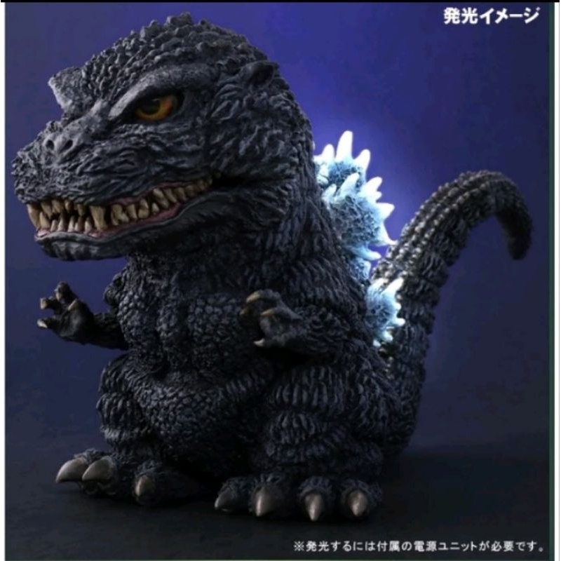 x-plus q版 哥吉拉1989 少限 發光版 | 蝦皮購物