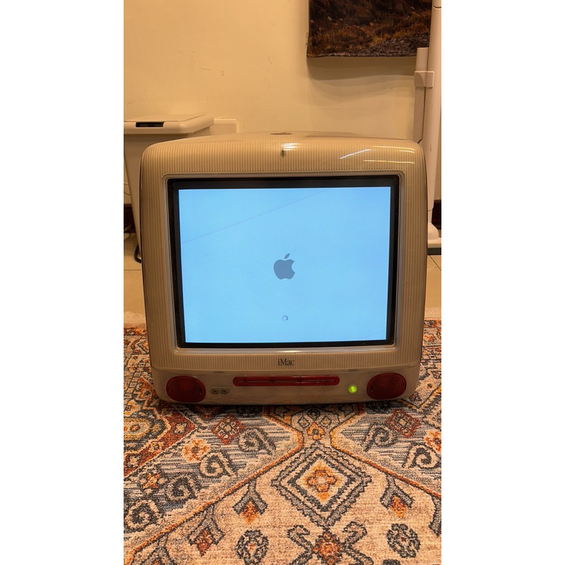 apple iMac G3 Red 可開機 進的了系統 稀有紅 收藏 | 蝦皮購物