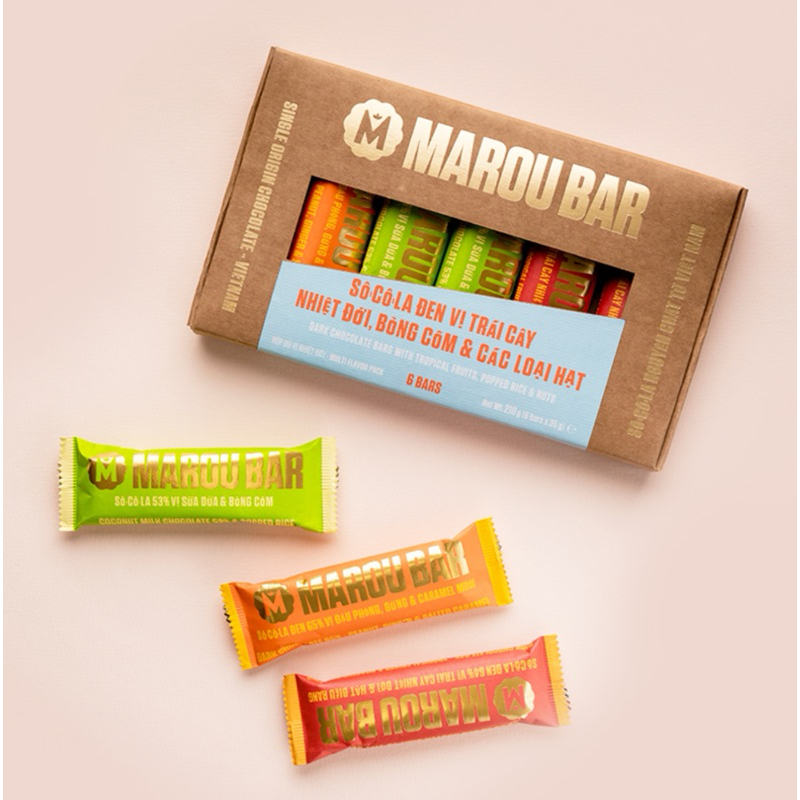 【現貨】MAISON MAROU - 越南精品巧克力 - 巧克力棒（禮盒裝） | 蝦皮購物