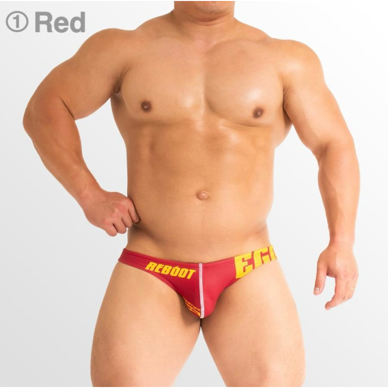 日本EGDE極低腰（紅色/M號）REBOOT RE系列三角泳褲。現貨在台，免等待。日本製。 | 蝦皮購物