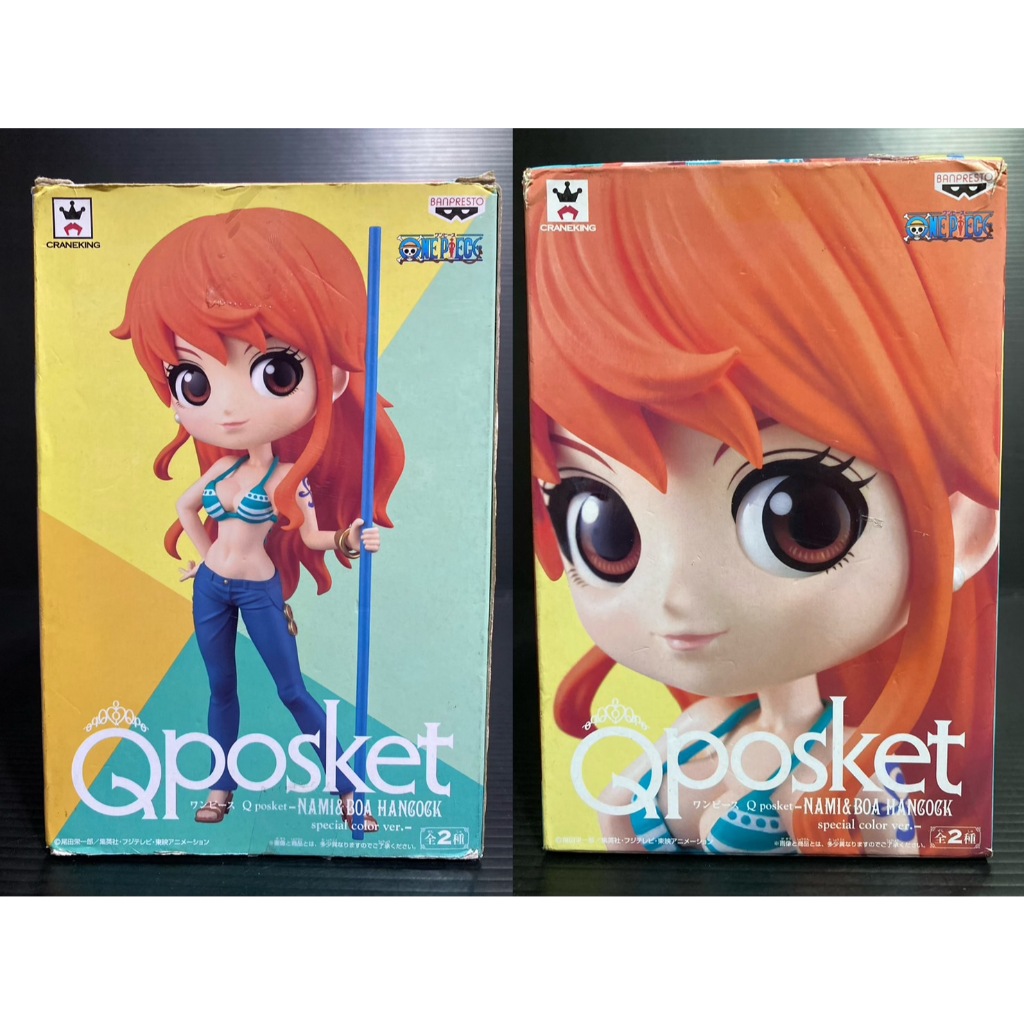 ( ᴥ )正版 金證 日版 Q-POSKET 海賊王 航海王 娜美 NAMI 兩年後 泳裝 QP 公仔 | 蝦皮購物