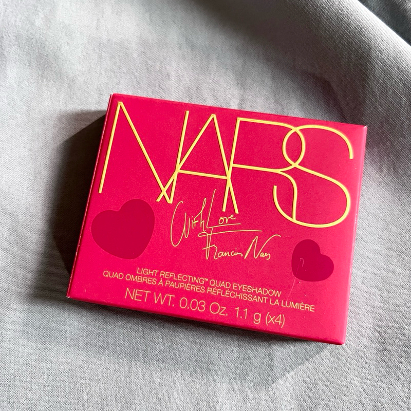 💕NARS 四色眼彩盤 OSAKA (享愛心意限量版) | 蝦皮購物