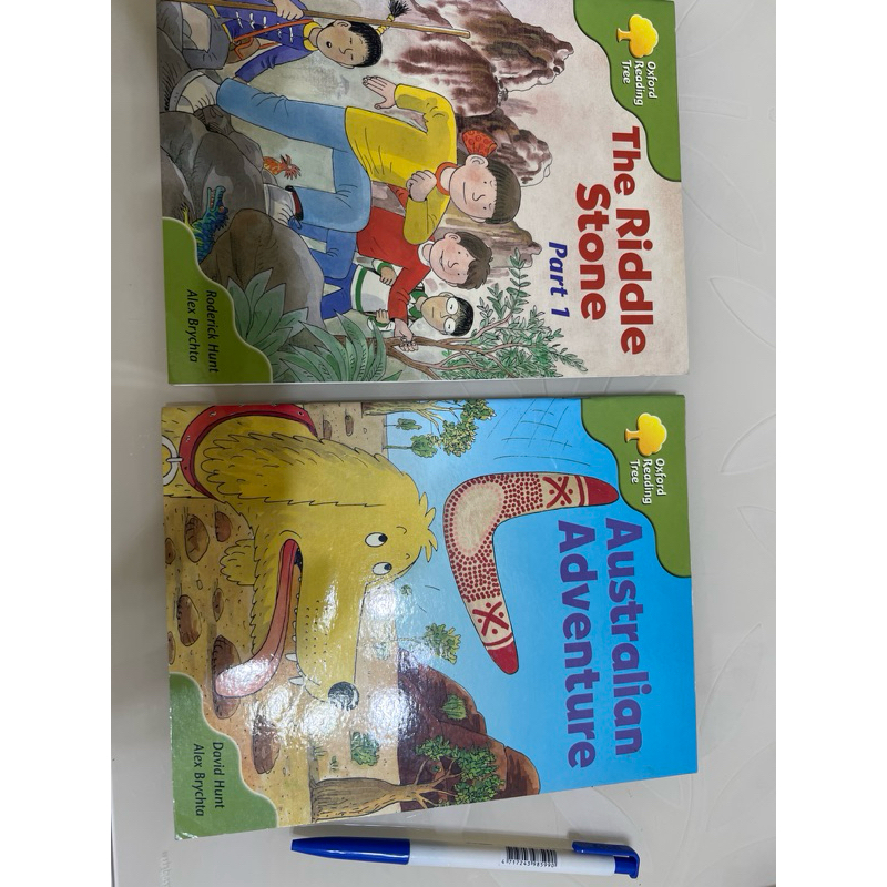 Oxford reading tree.The riddle stone及Australian adventure | 蝦皮購物