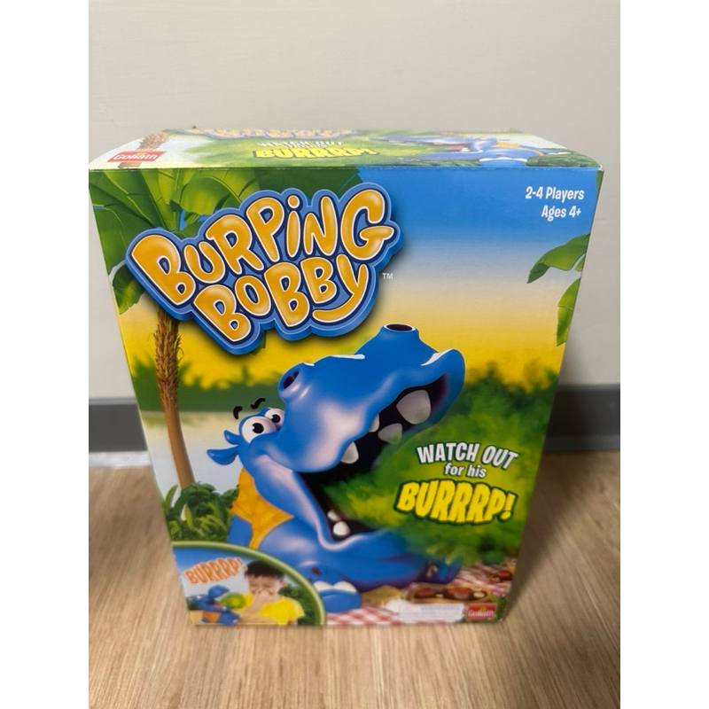 Brand New Burping Bobby Hippo Game by Goliath | 蝦皮購物