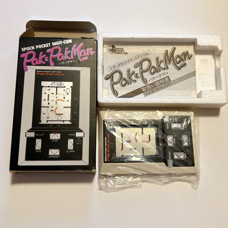 【二手】epoch pocket digi com Pak Pak man 復古遊戲 | 蝦皮購物