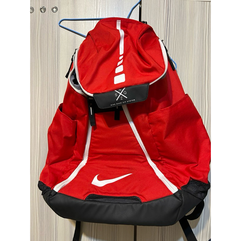 Nike quad zip system 運動 後背包 二手 氣墊背帶 近全新 | 蝦皮購物