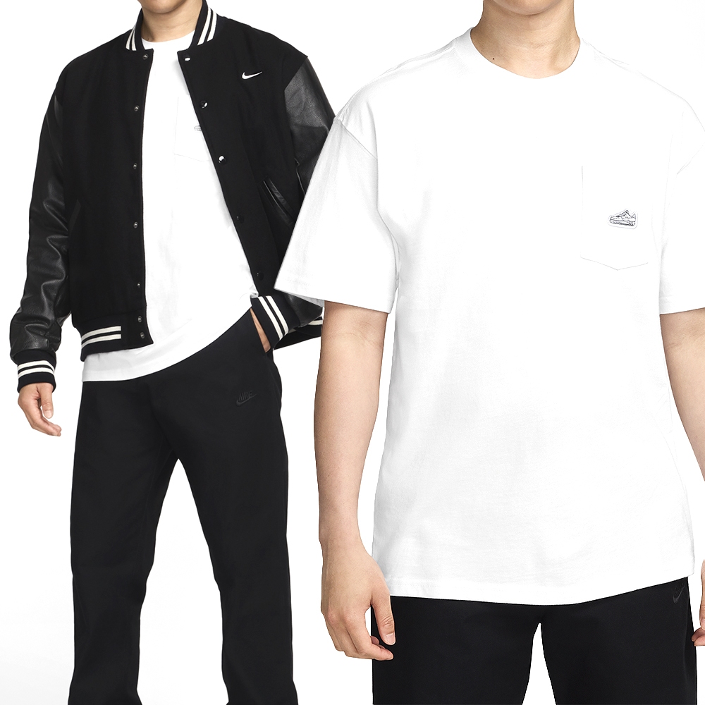 Nike AS M NSW Tee M90 PKT PTCH CNCT 男款 白色 短袖 上衣 FZ5414-100 | 蝦皮購物