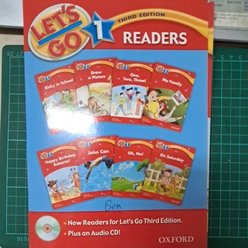 Let's Go 1 Readers 全套八本 有CD | 蝦皮購物