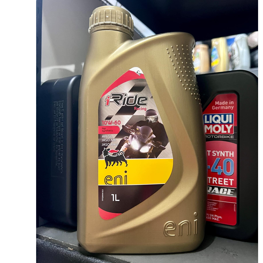【油品味】eni i-Ride Racing 10W60 4T MA2 機車機油 阿吉普 AGIP | 蝦皮購物