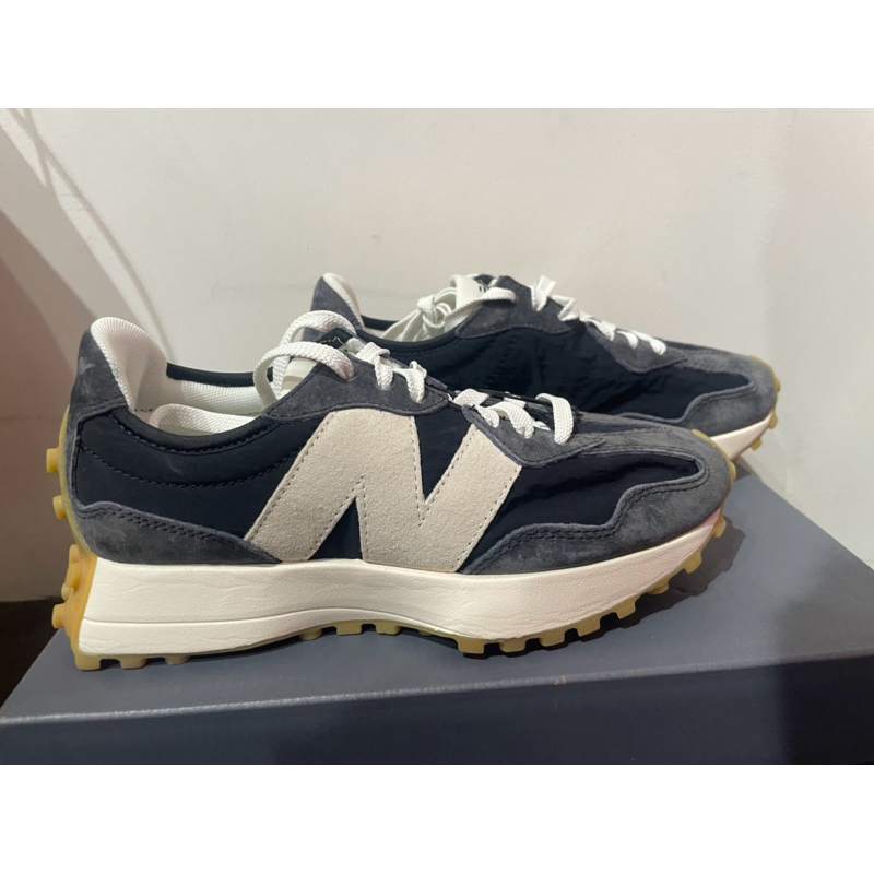 New Balance MS327KB1 D楦 麂皮 復古休閒鞋 | 蝦皮購物