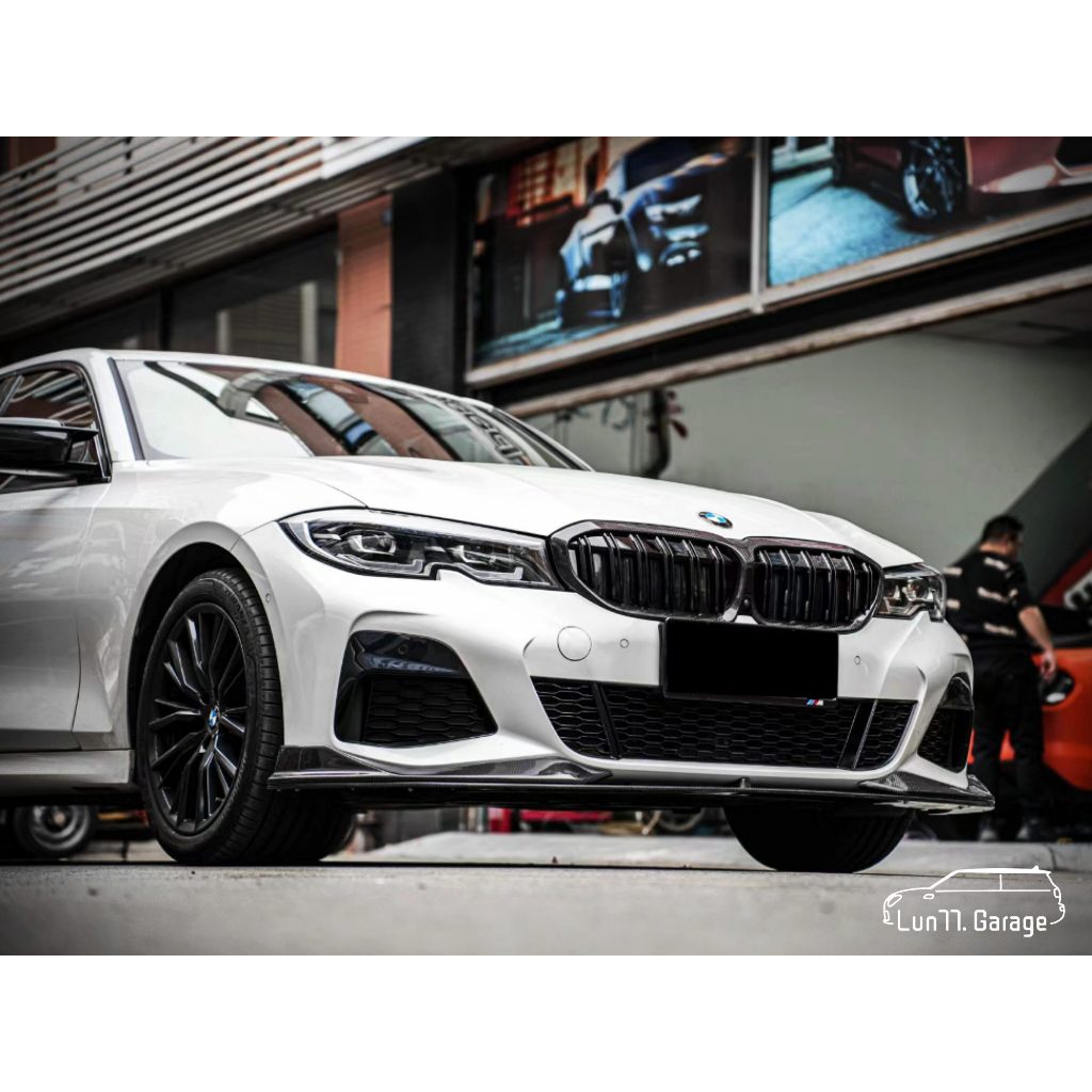 Lun77. 預訂 - BMW G20 320i 330i 乾式碳纖維鼻頭 水箱護罩 乾碳 卡夢套件 鼻頭 改裝 副廠 | 蝦皮購物