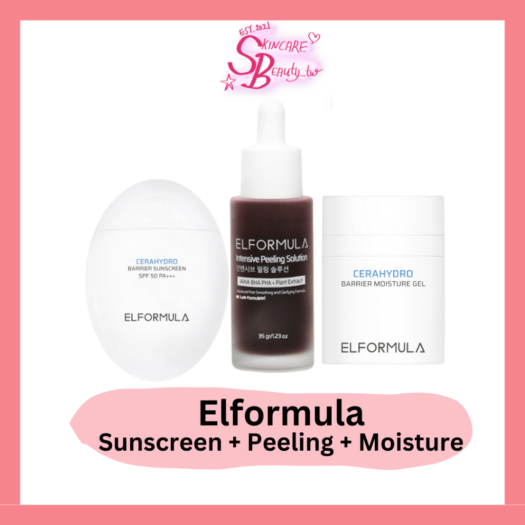 Elformula Moisturizer Peeling Sunscreen | 蝦皮購物
